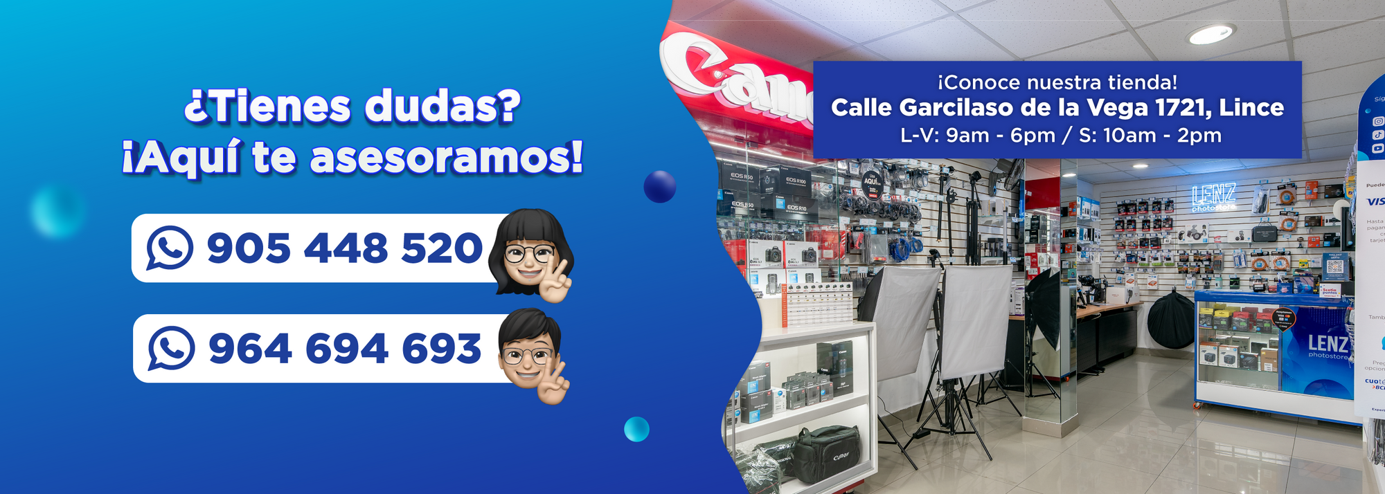 Lenz Photo Store - Tienda equipos audiovisuales